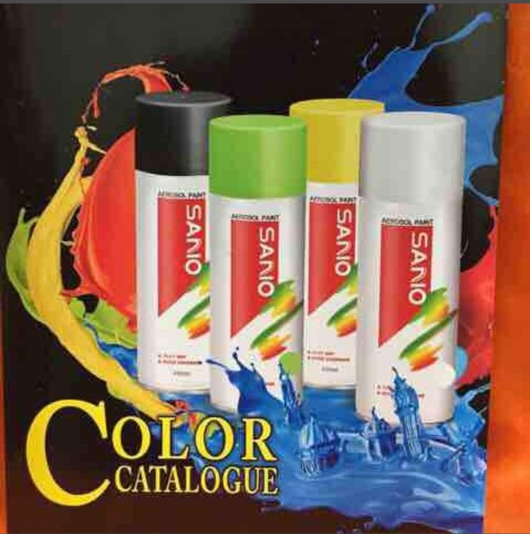 Spray Paint Sanvo (green grass) 400ml | Lazada PH