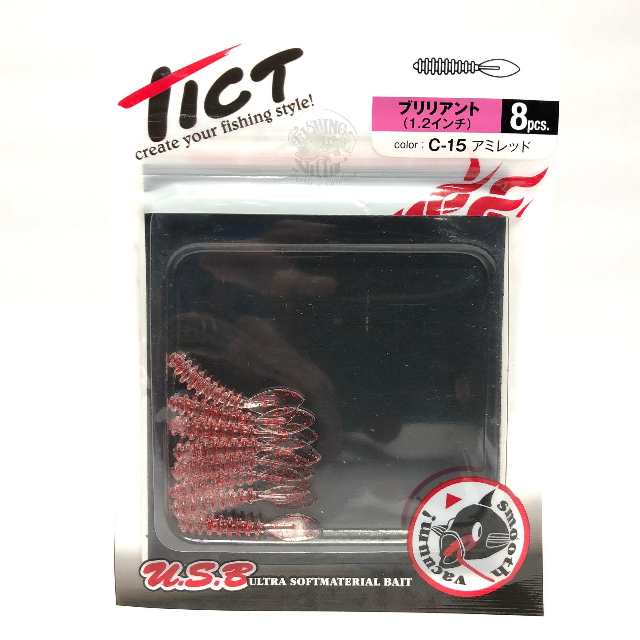 TICT Brilliant 1.2" Ajing Plastics | Lazada PH