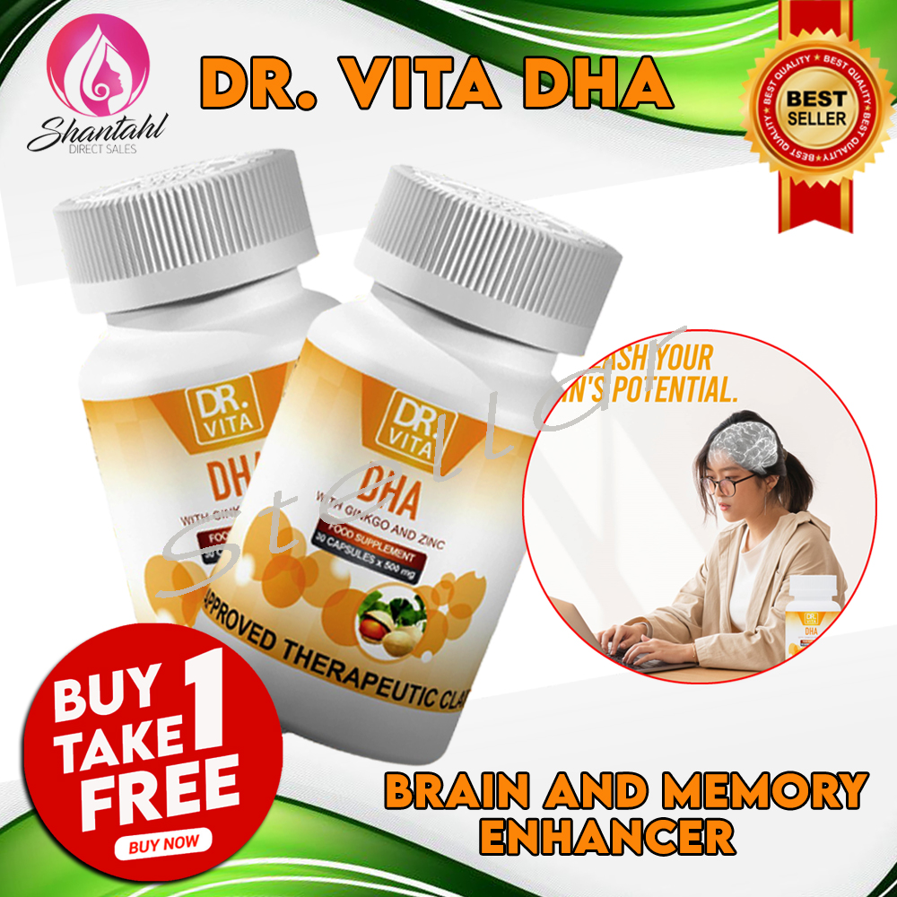 BUY 1 TAKE 1! Dr. Vita DHA with Ginkgo and Zinc (Elderly), Dr. Vita DHA ...