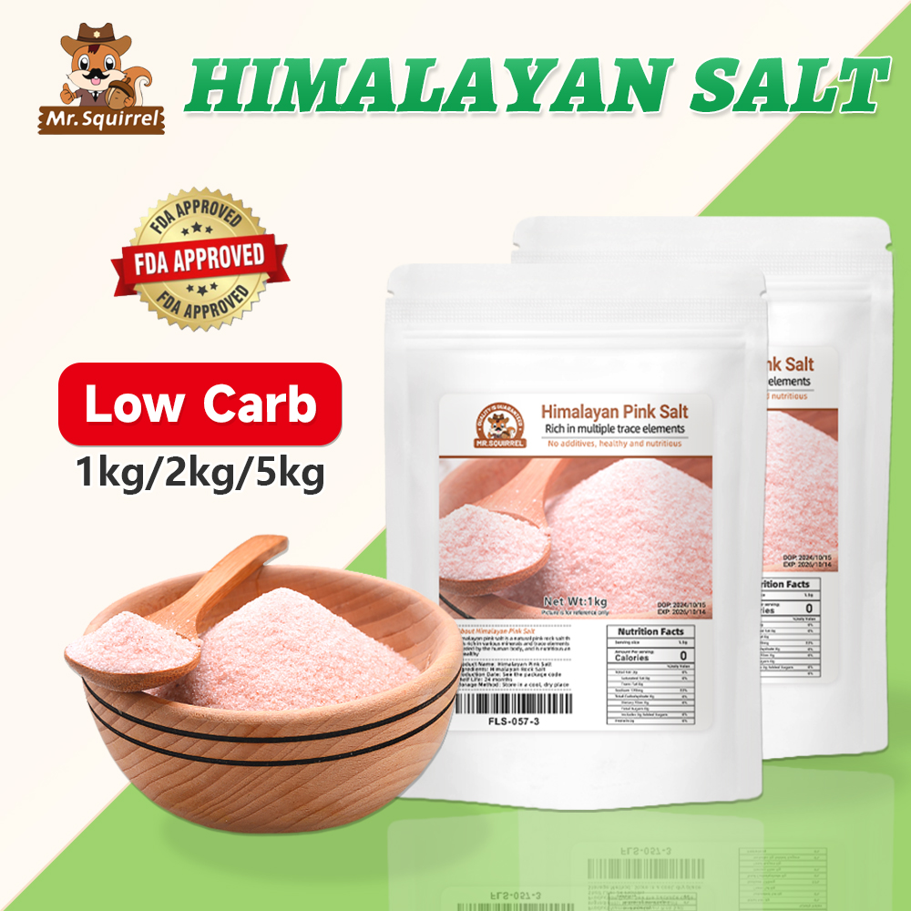 Original Himalayan Pink Salt 1kg/2kg/5kg For Keto and Low Carb Diet ...