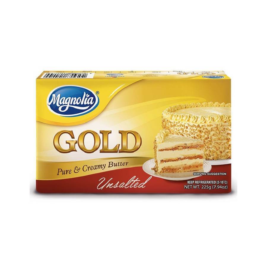 Magnolia Gold Unsalted Butter (225g) | Lazada PH