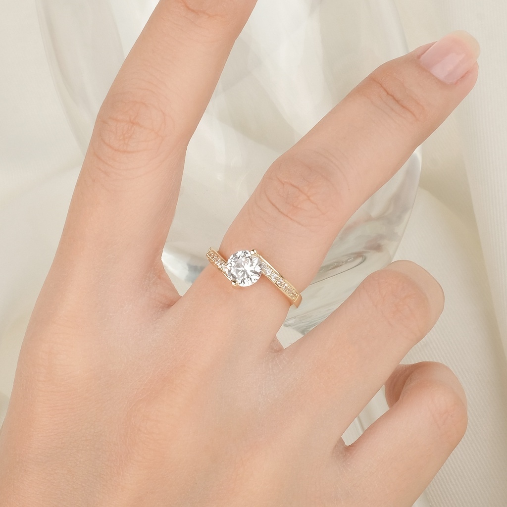 Mikana 18k Gold Plated Minushi Ring Accessories For Women | Lazada PH