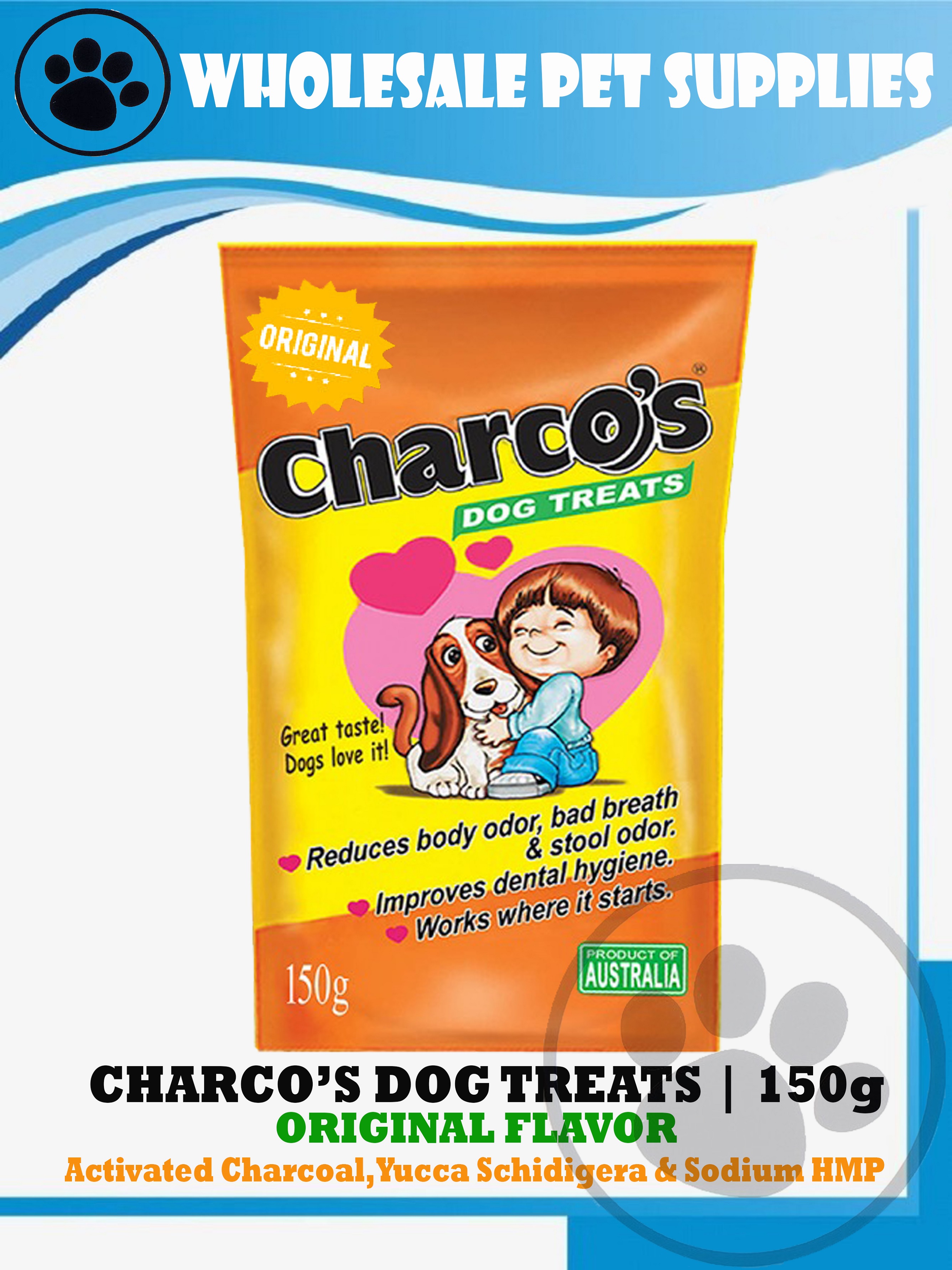 CHARCO'S Dog Treats (ORIGINAL Flavor) 150g | Lazada PH