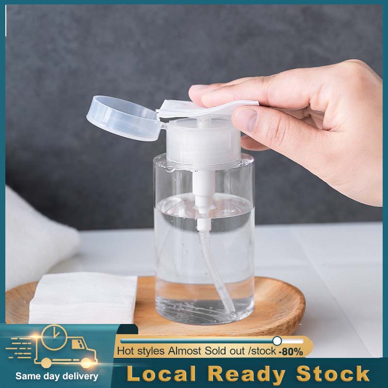 Acetone Nail Polish Remover Container Acetone Pump Dispenser Push Down ...