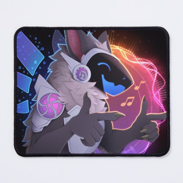 Protogen Mouse Pad Gamer Play Desk Mousepad Computer Printing PC Table ...