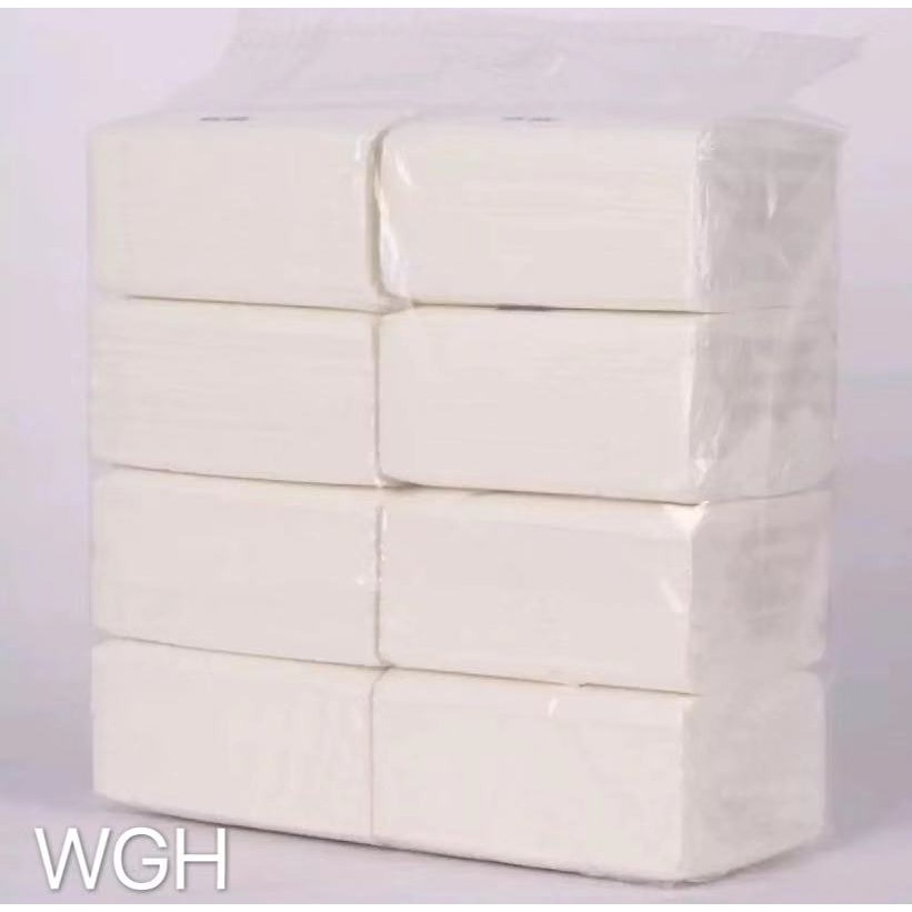WXD Set Of 8 Tissue Inter-Folded Pop-up Tissue 3-Ply 280 Pulls Toilet ...