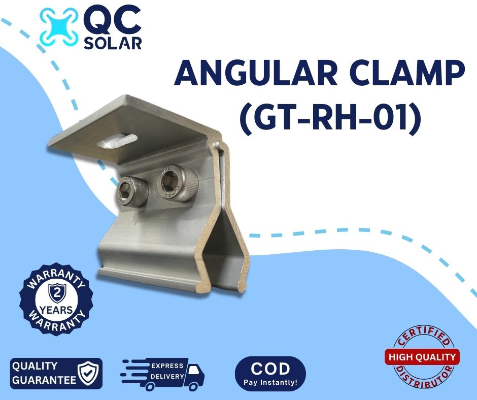QC SOLAR MOUNTING STRUCTURES ANGULAR CLAMP (GT-RH-01) | Lazada PH