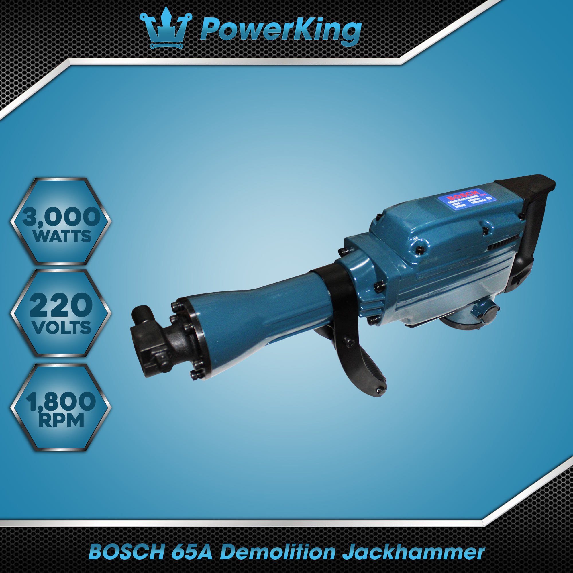 Professional 65A Demolition Jackhammer | Lazada PH