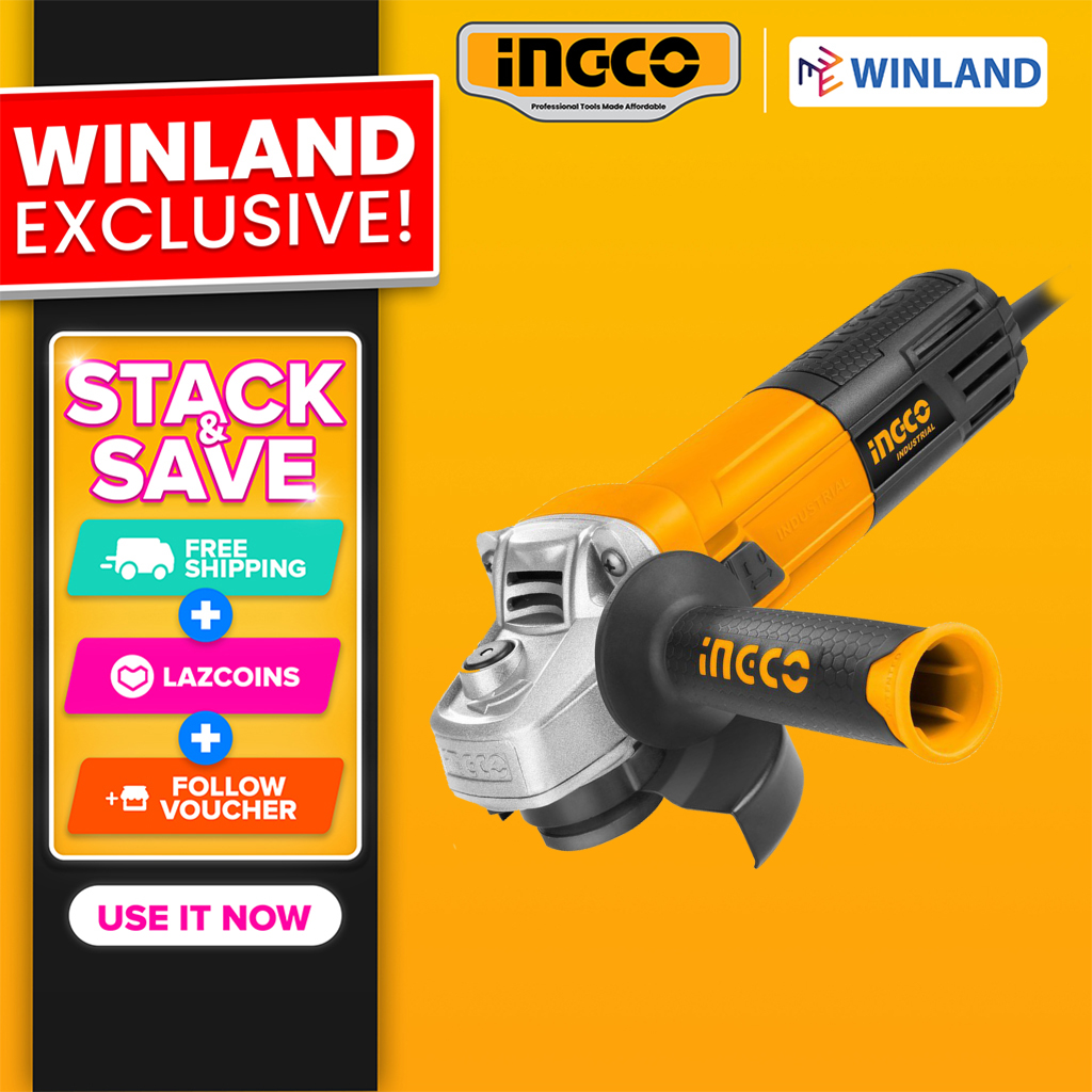 Ingco by Winland AG8528 950W 11000 rpm Angle Grinder 5" ING-PT | Lazada PH