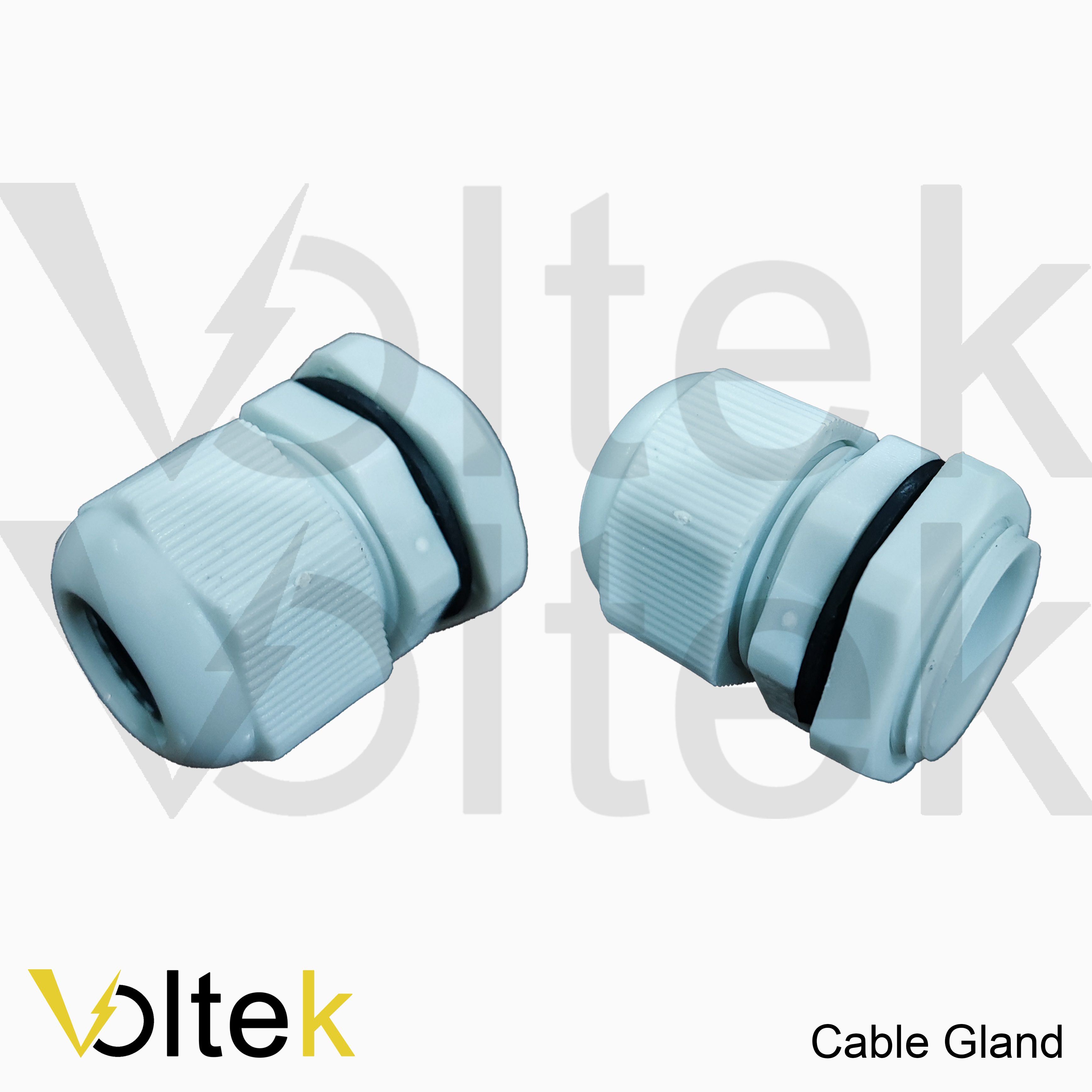 Nylon Cable Gland PG type White waterproof cable gland connector PG-7 ...