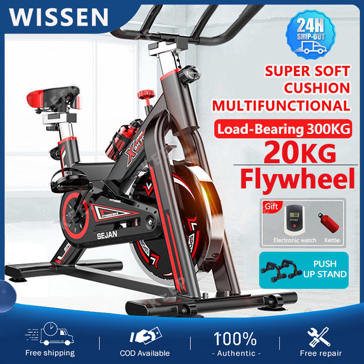 Sports stationary bike for exercise sale heavy duty spinning bike ...