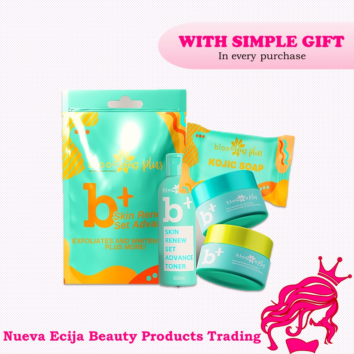 Blooming Plus Skin Renew Set Advance (experience the magic of radiant ...