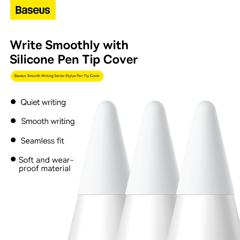 12Pcs Baseus Stylus Pencil Case Hardshell Silicone Replacement Cover ...