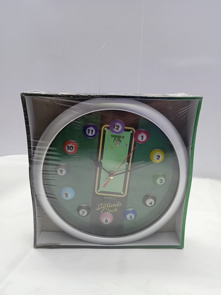 BILLIARD BALL CLOCK (GRAY) / ORASAN SA BILYARAN / GAMIT SA BILYARAN ...