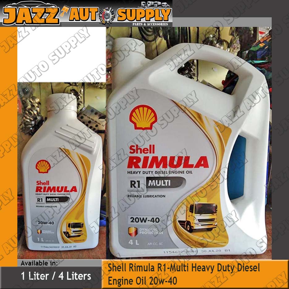 Shell Rimula R1-Multi Heavy Duty Diesel Engine Oil 20w-40 | Lazada PH