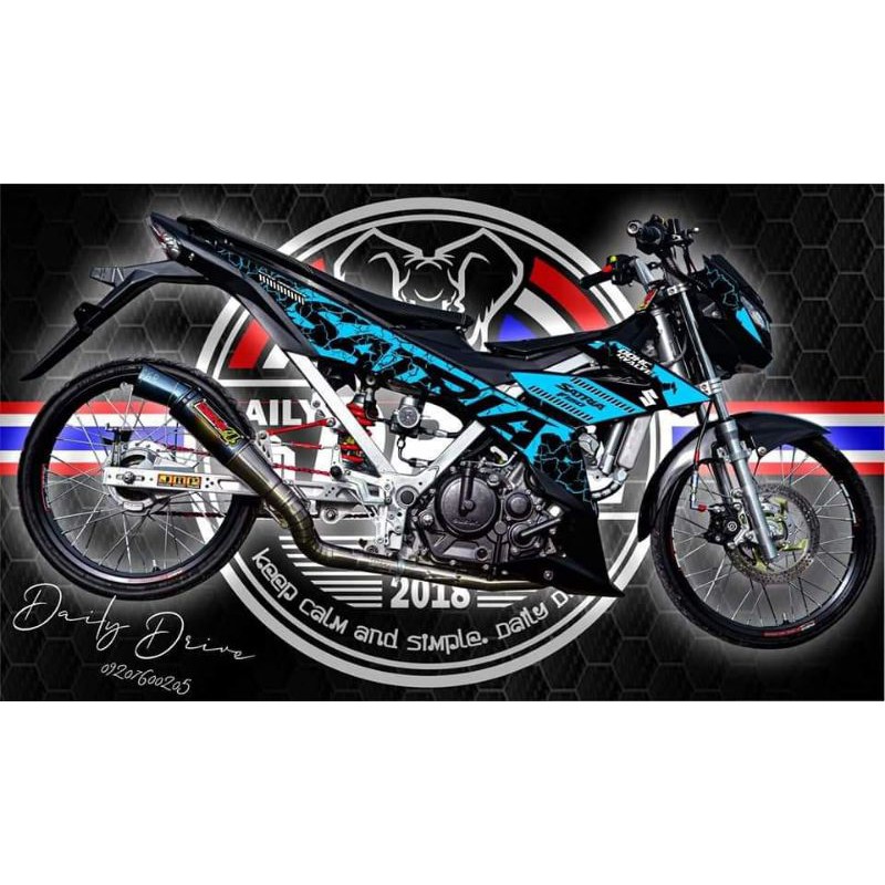 RAIDER 150 FI DECALS (SATRIA x Malaysian x Vietnam) | Lazada PH