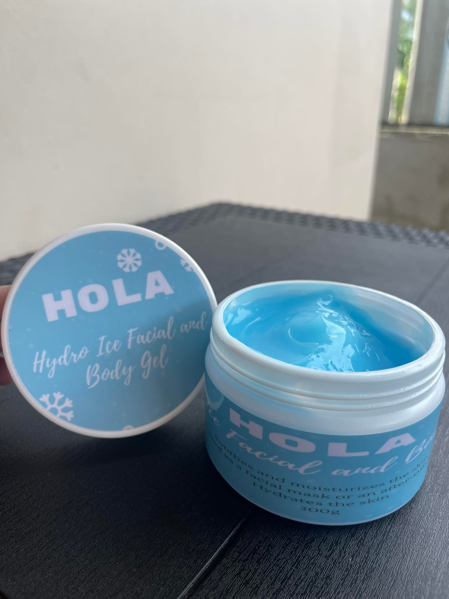 HOLA HYDRO ICE FACIAL AND BODY GEL / Ice gel Sleeping Mask 300grams ...