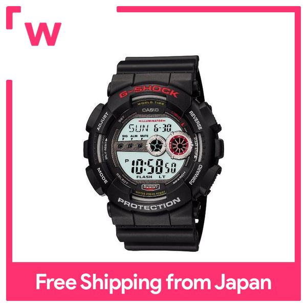 [Casio] Watchนาฬิกาข้อมือGee Shock GD-100-1AJF Black | Lazada.co.th