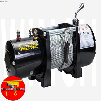 Wonder Lifting ELECTRIC CAR WINCH 12volts & 24volts HOT SALE HEAVY DUTY ...