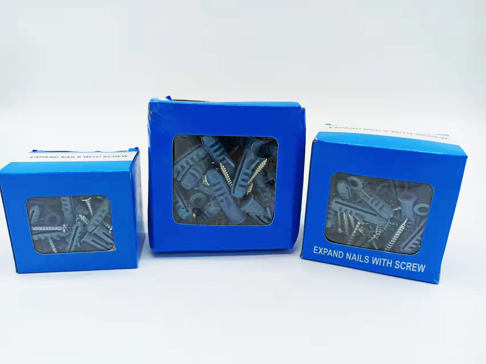 50pc Per Box Heavy duty Tox With Screw Expand Nails With Screw Size 50pc Per Box Heavy duty Tox With Screw Expand Nails With Screw Size