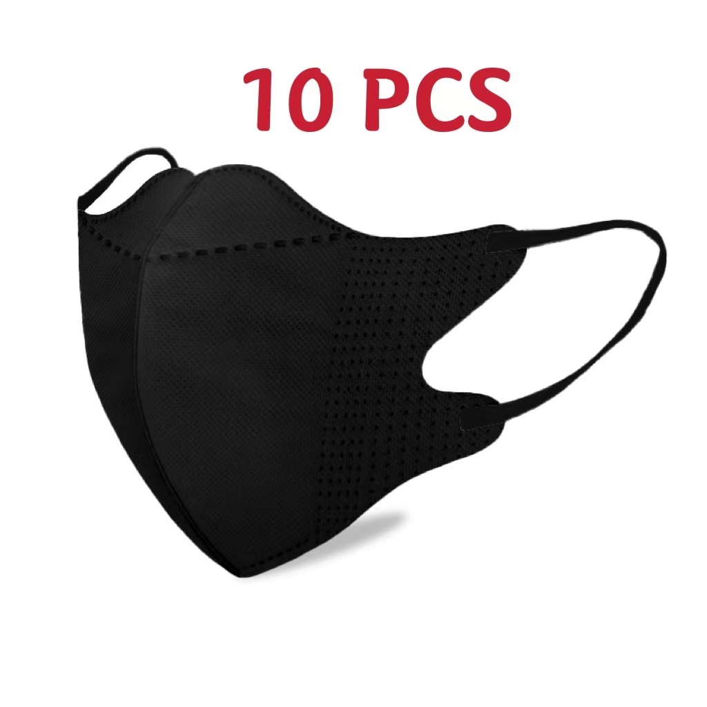 4D Mask 10pcs/Pack Face-lifting Butterfly Mask 3D Protect The Nasal ...