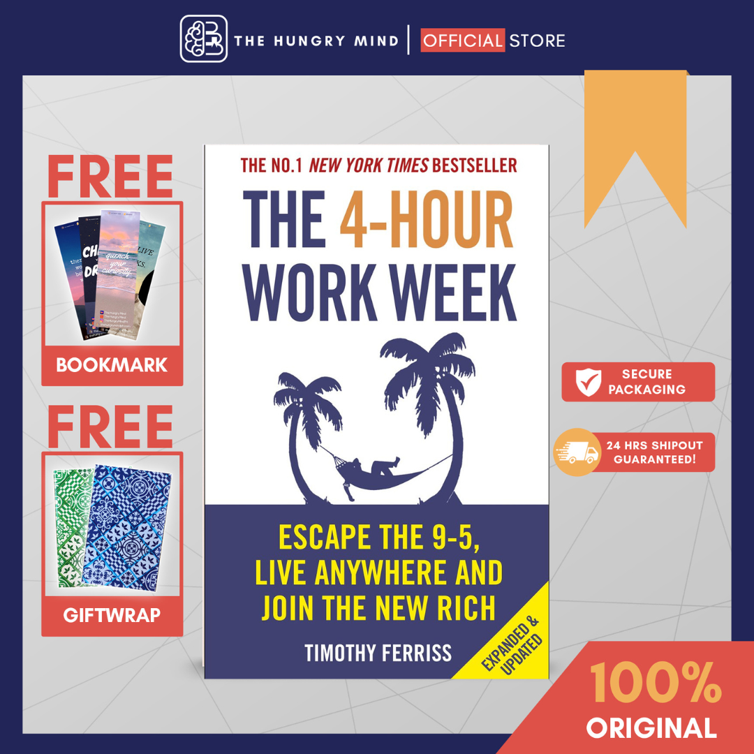The 4-Hour Work Week by Tim Ferris Original Book with Freebie Non ...