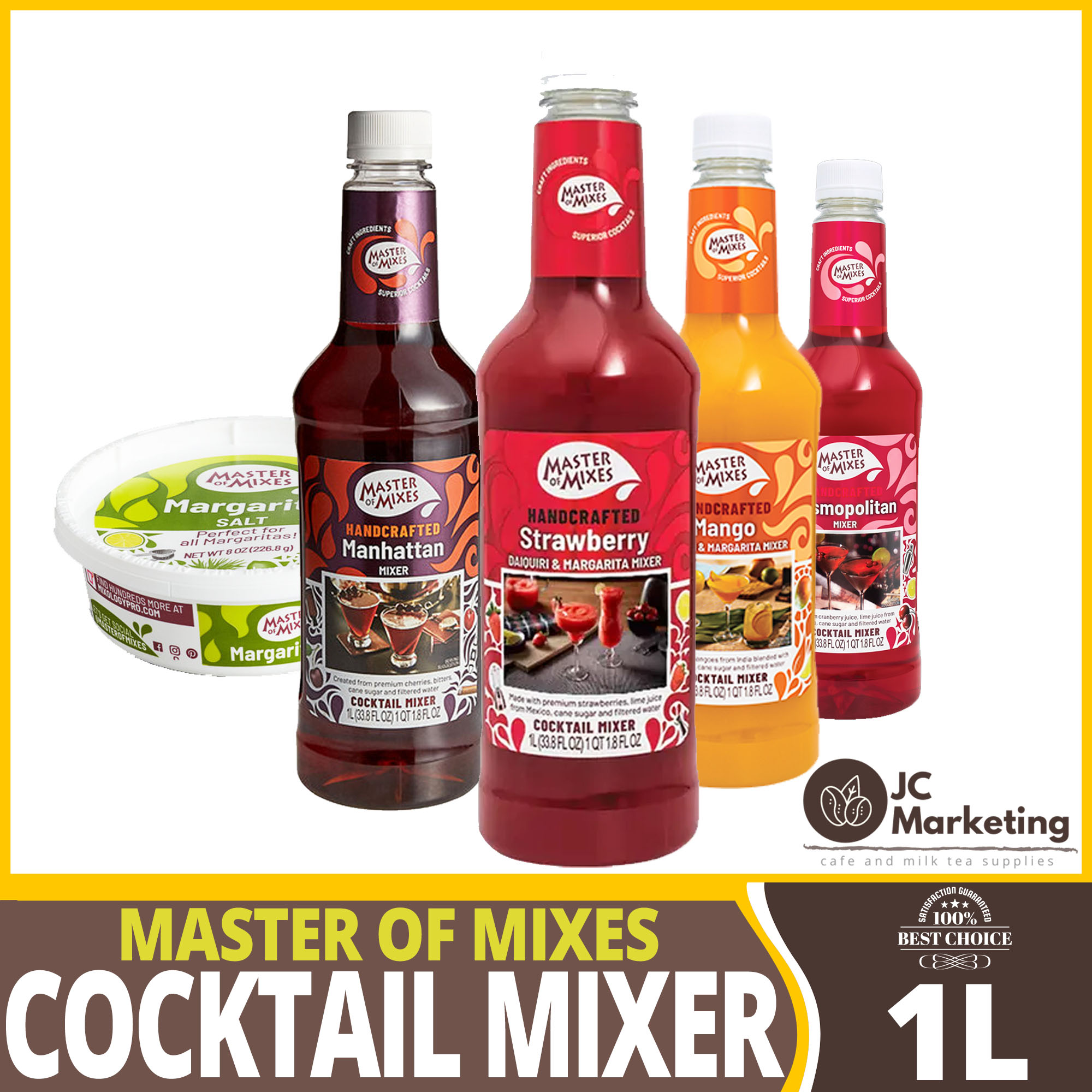 Master of Mixes Handcrafted Cocktail Flavors Mixer 1L | Lazada PH