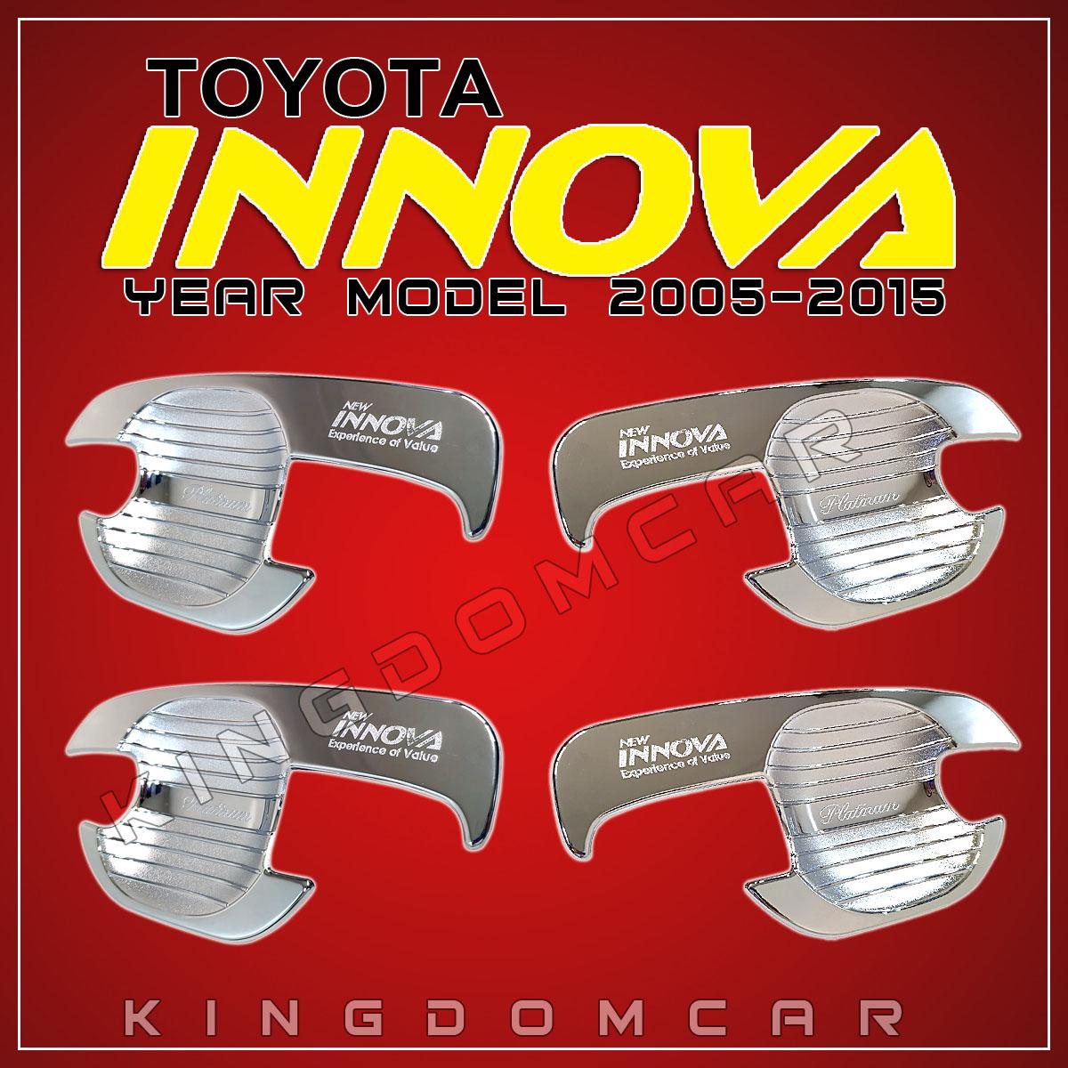 Door Inner Bowl Cover (Chrome) for Toyota Innova 2005 2006 2007 2008 ...