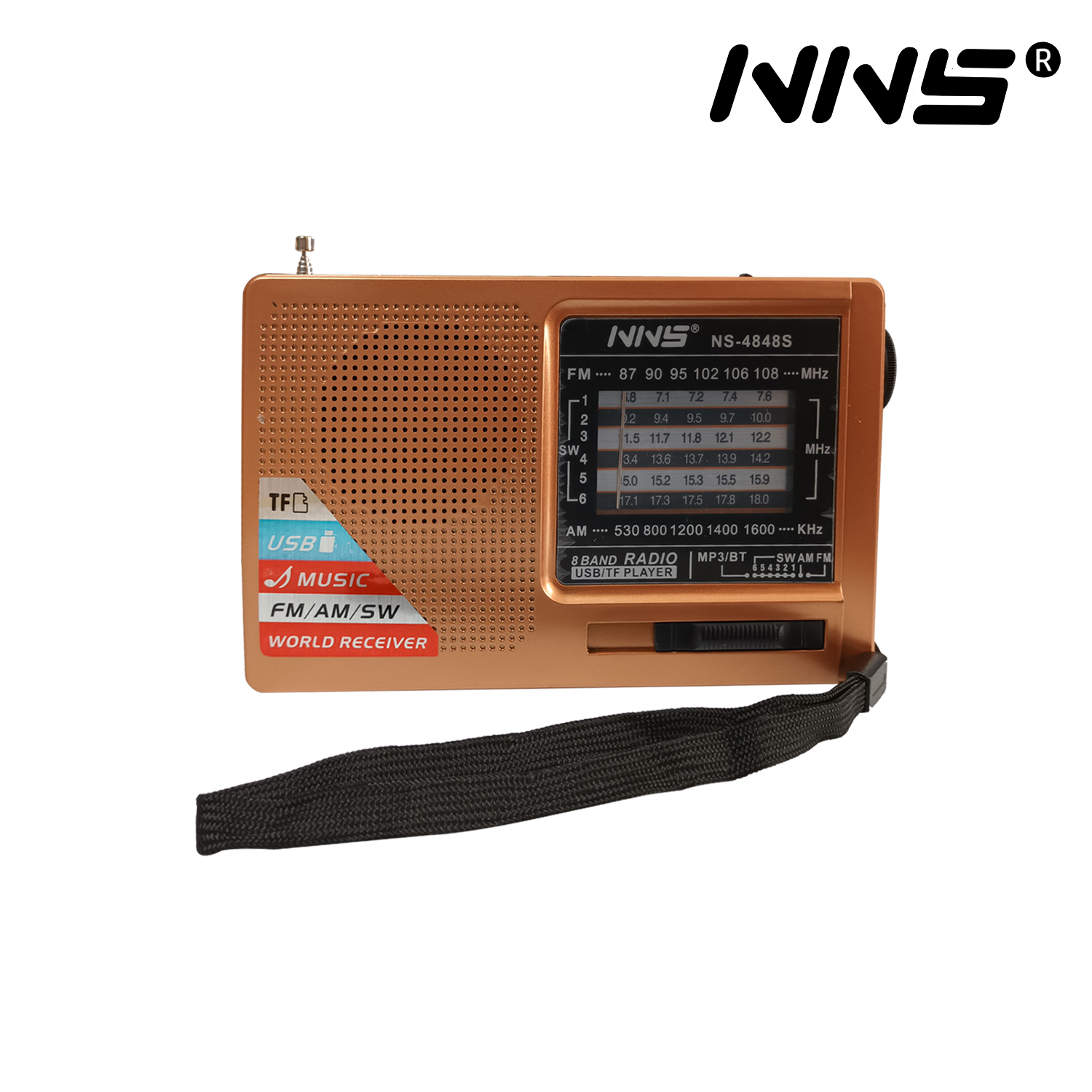 NNS Solar Radio NS-4848S High Powerful Speaker | Lazada PH