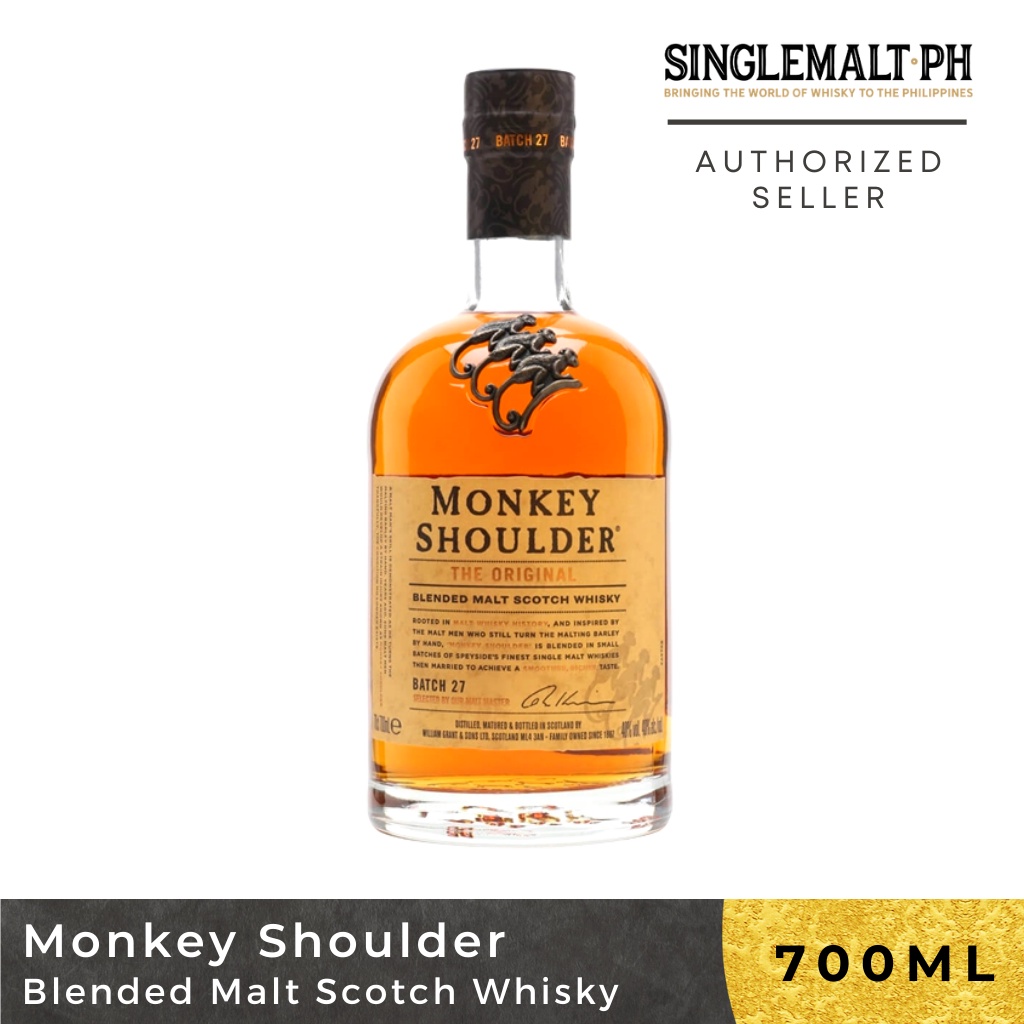Monkey Shoulder Blended Malt Scotch Whisky 70cl | Lazada PH