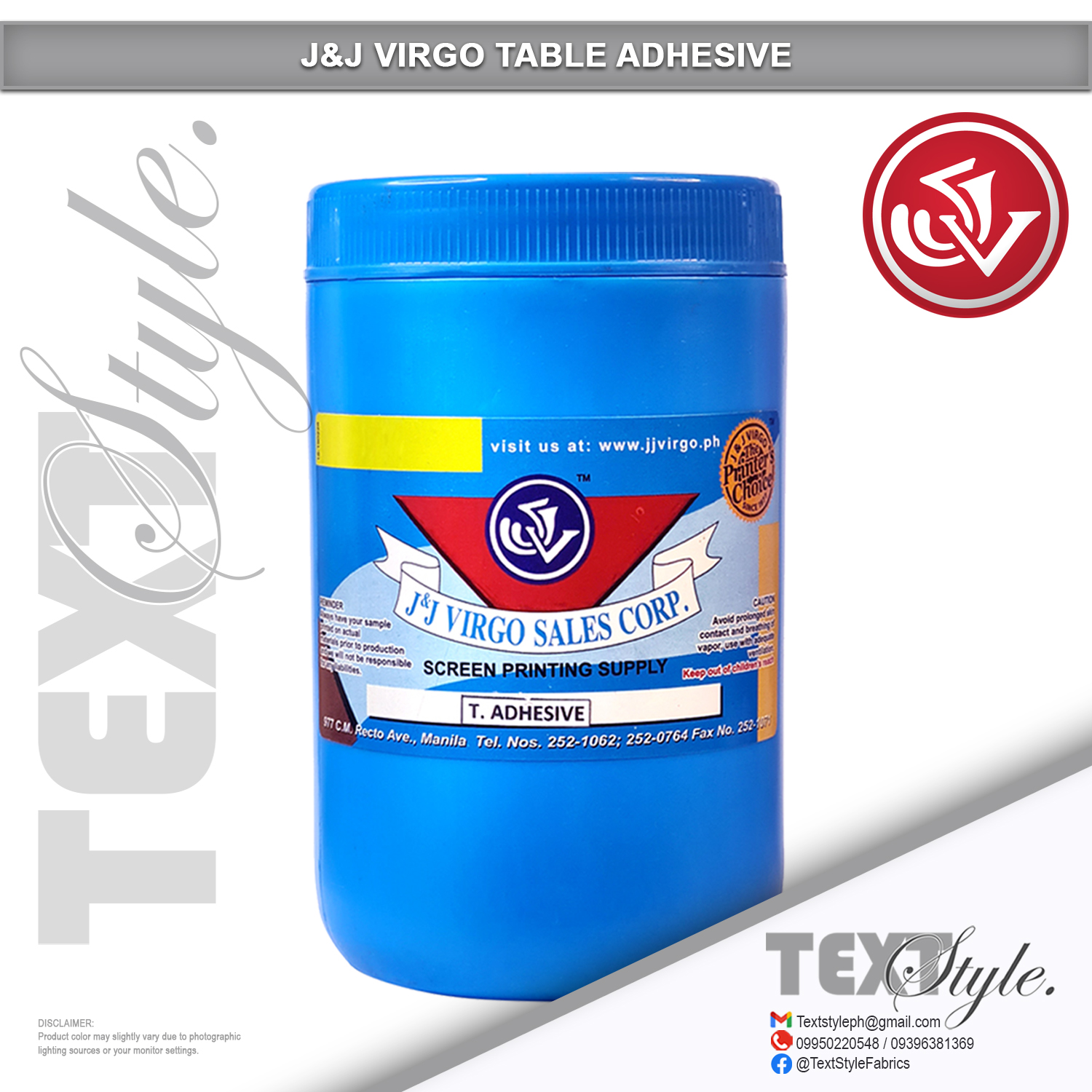 J&J Virgo Table Adhesive for Silkscreen Printing | Lazada PH