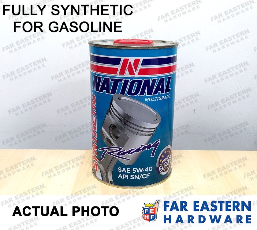 NATIONAL Engine Oil 1L Multi Grade | Fully Synthetic Gasoline | Diesel ...