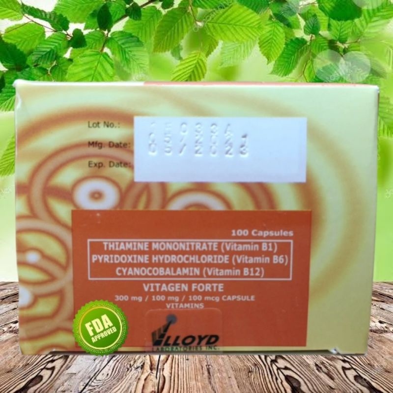 VITAGEN FORTE (Vitamin B-Complex) 100 Capsules | Lazada PH