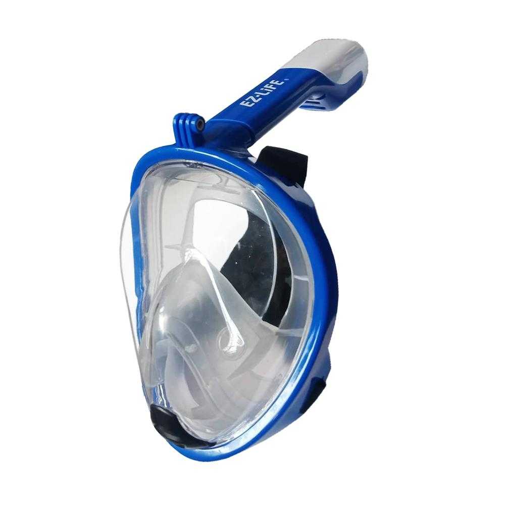 EZ Life Full Face Snorkeling Blue Mask | Lazada PH