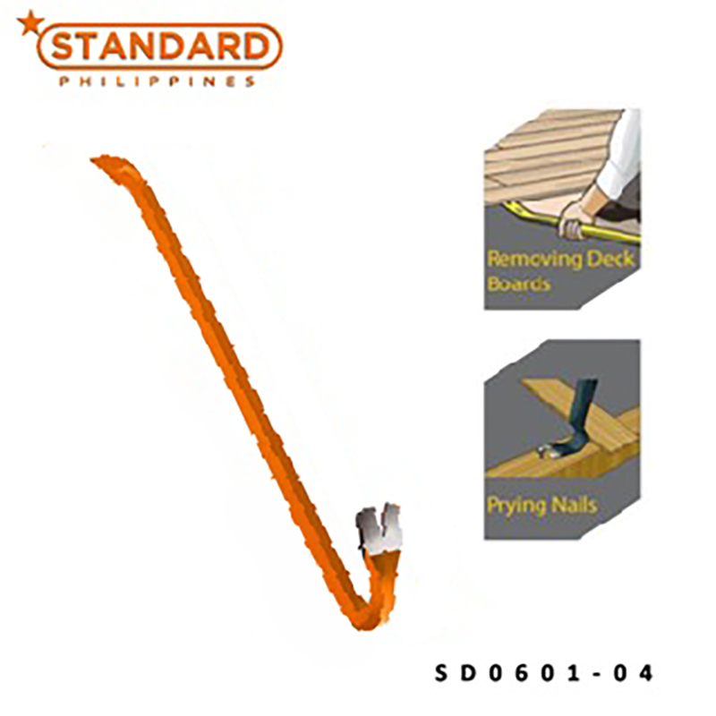 Standard® dual-purpose crowbar ripper tool Nail Remover Claw Bar(Bareta ...