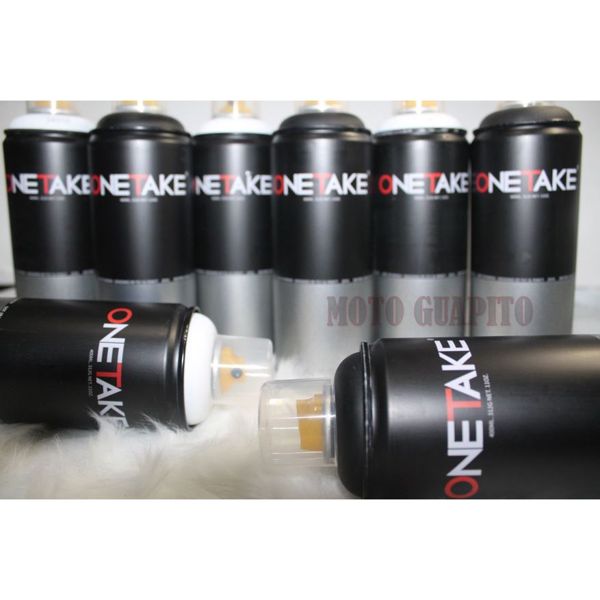 One Take Spray Paint BLACK and WHITE 400ML | Lazada PH