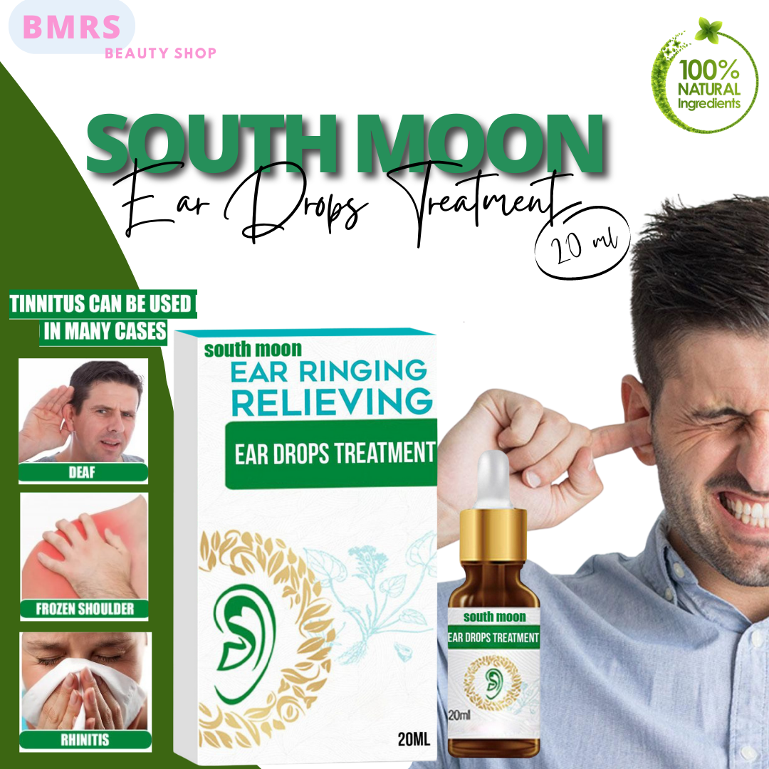SOUTH MOON-EAR RINGING RELIEVING DROPS Tinnitus Liquid Ear Ringing ...