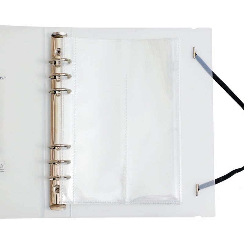Mini Binder Photo Album 3inch Transparent Storage Book Supplies for ...