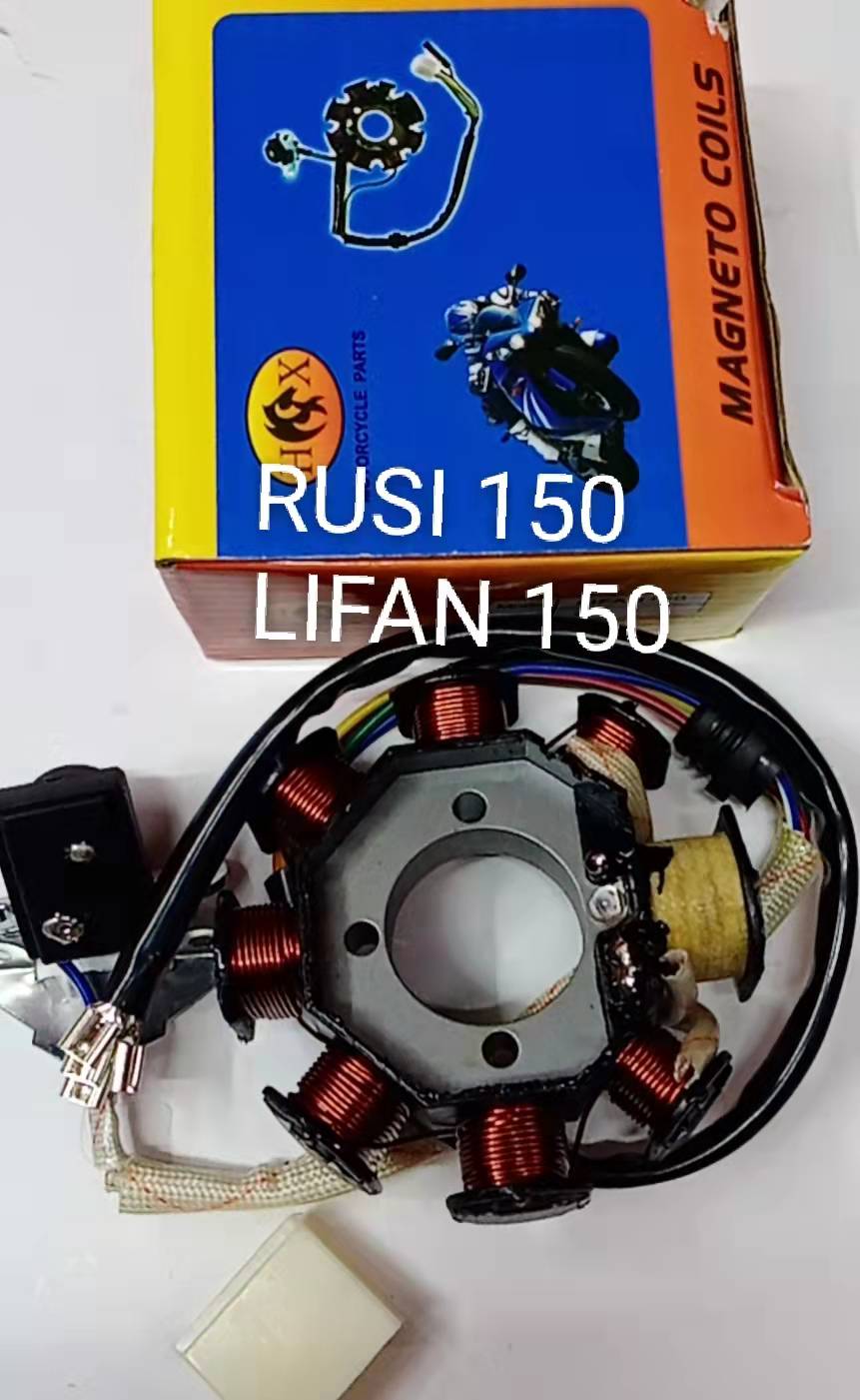 MOTORCYCLE MAGNETO COILS XRM 110/WAVE100 /LIFAN150 /GYP6 -8 | Lazada PH