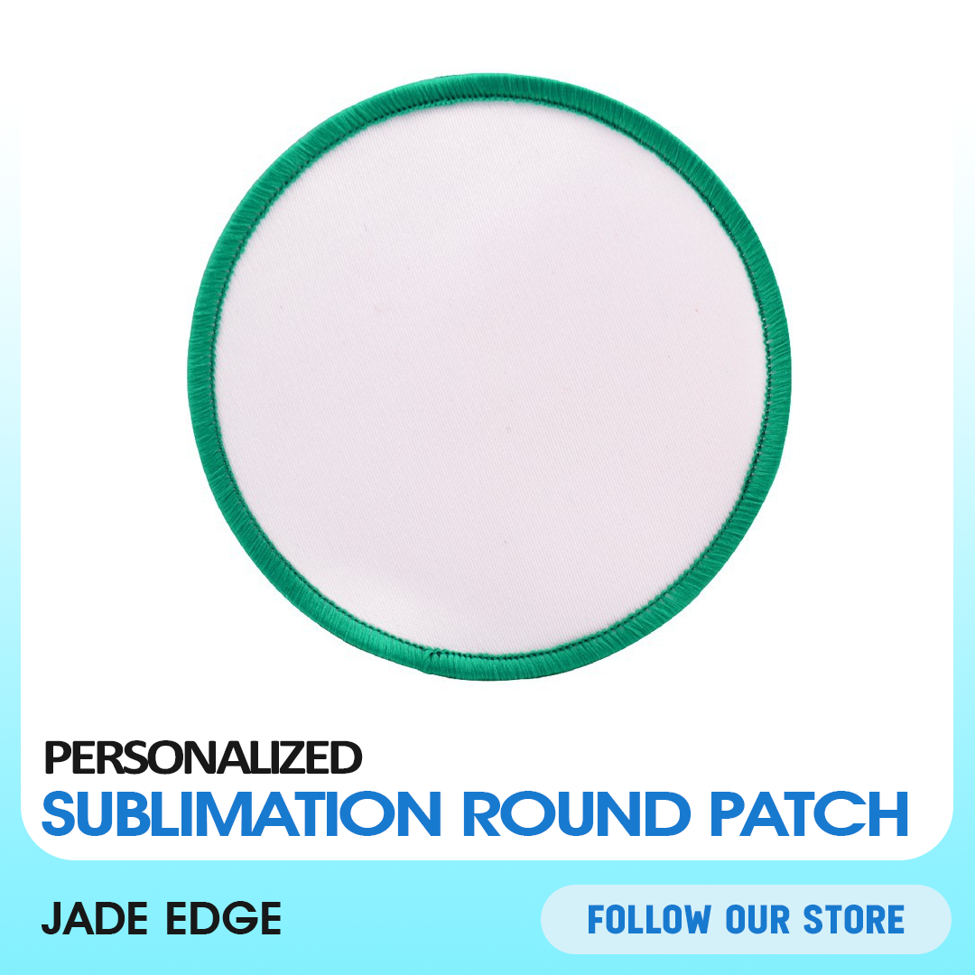 Sublimation Polyester Round Patch Personalized Patch Sublimation ...