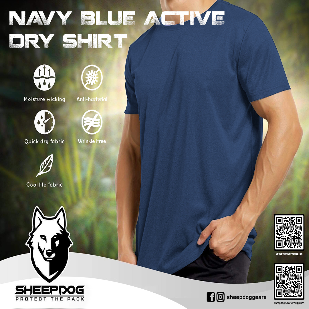 Active dry NAVY BLUE | Lazada PH