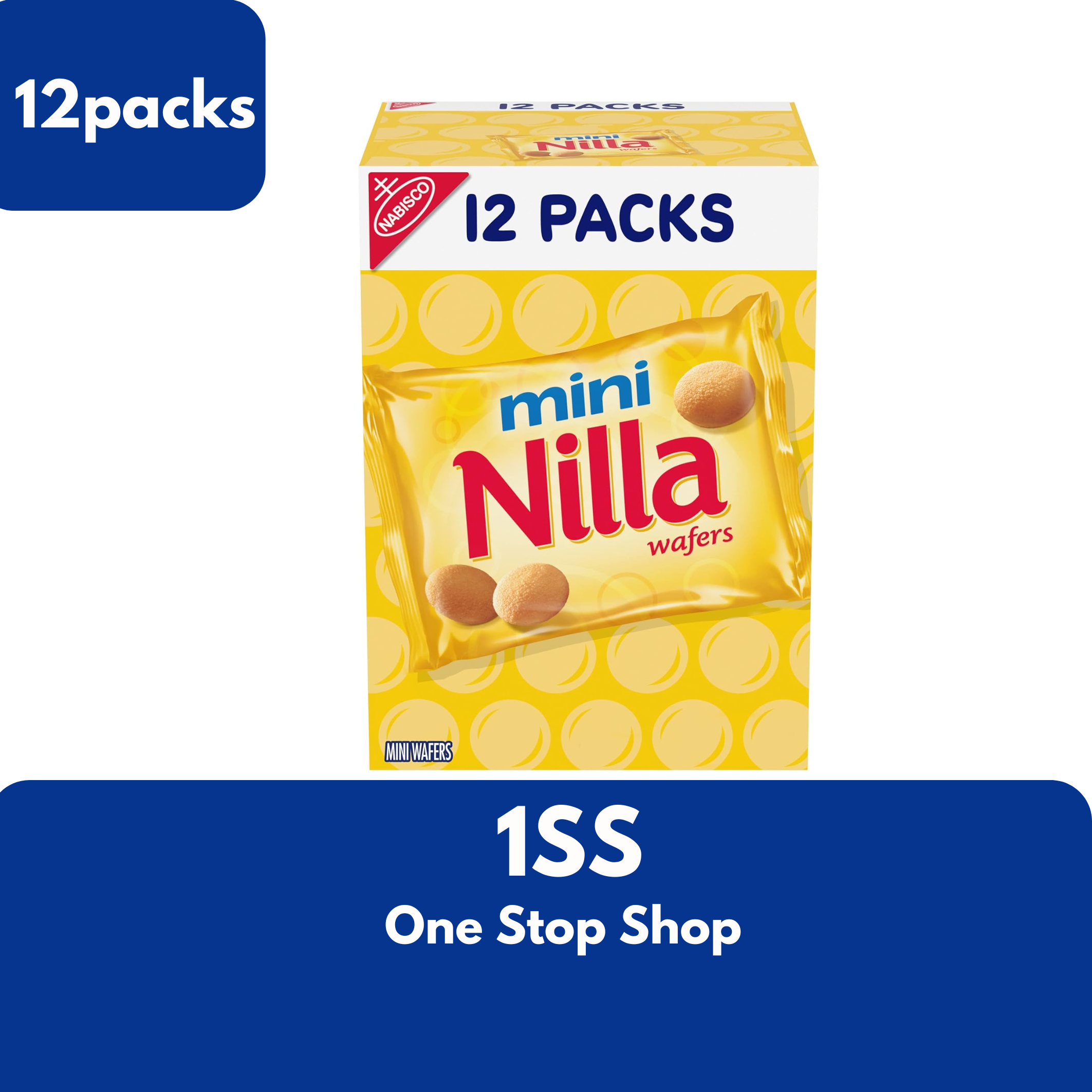Nabisco Nilla Mini Wafers, 12-Packs (Exp Aug 2024) | Lazada PH