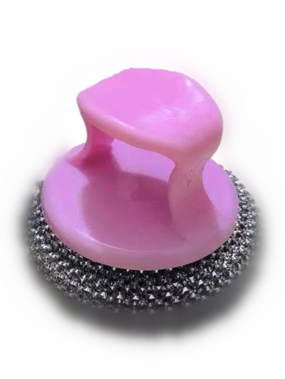 Wire Ball Brush With Handle Pan Cleaning Brush Dish Handle Washing ...