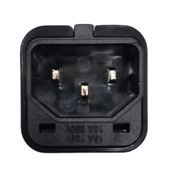 IEC 60320/C14 to Universal Outlet 5A 220V, C14 Male to Universal Outlet ...
