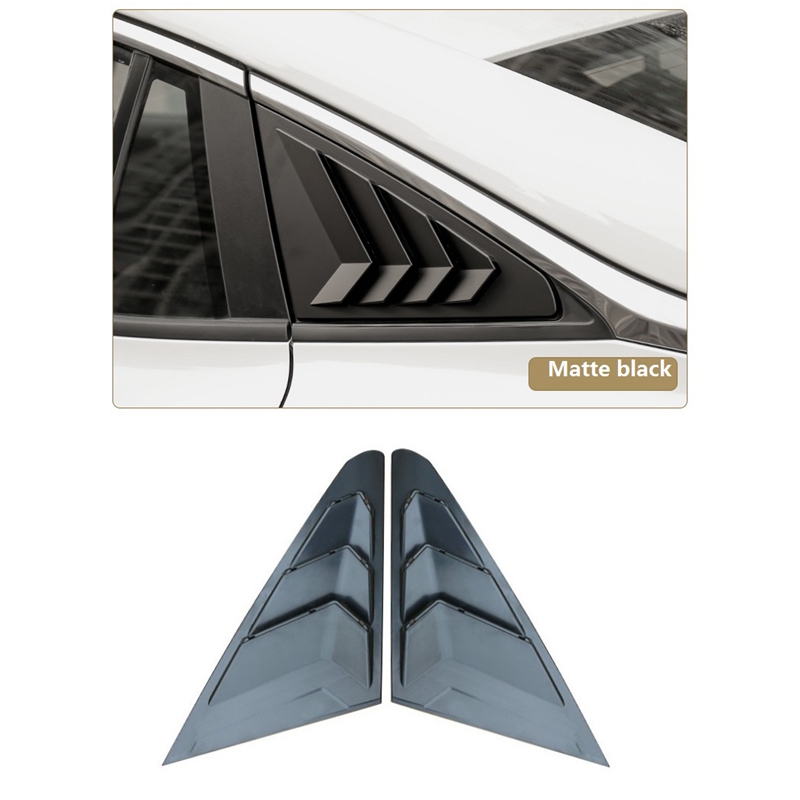 Rear Side Window Louvers, Scoop Louvers Cover Blinds for MG 5 MG5 2021 ...