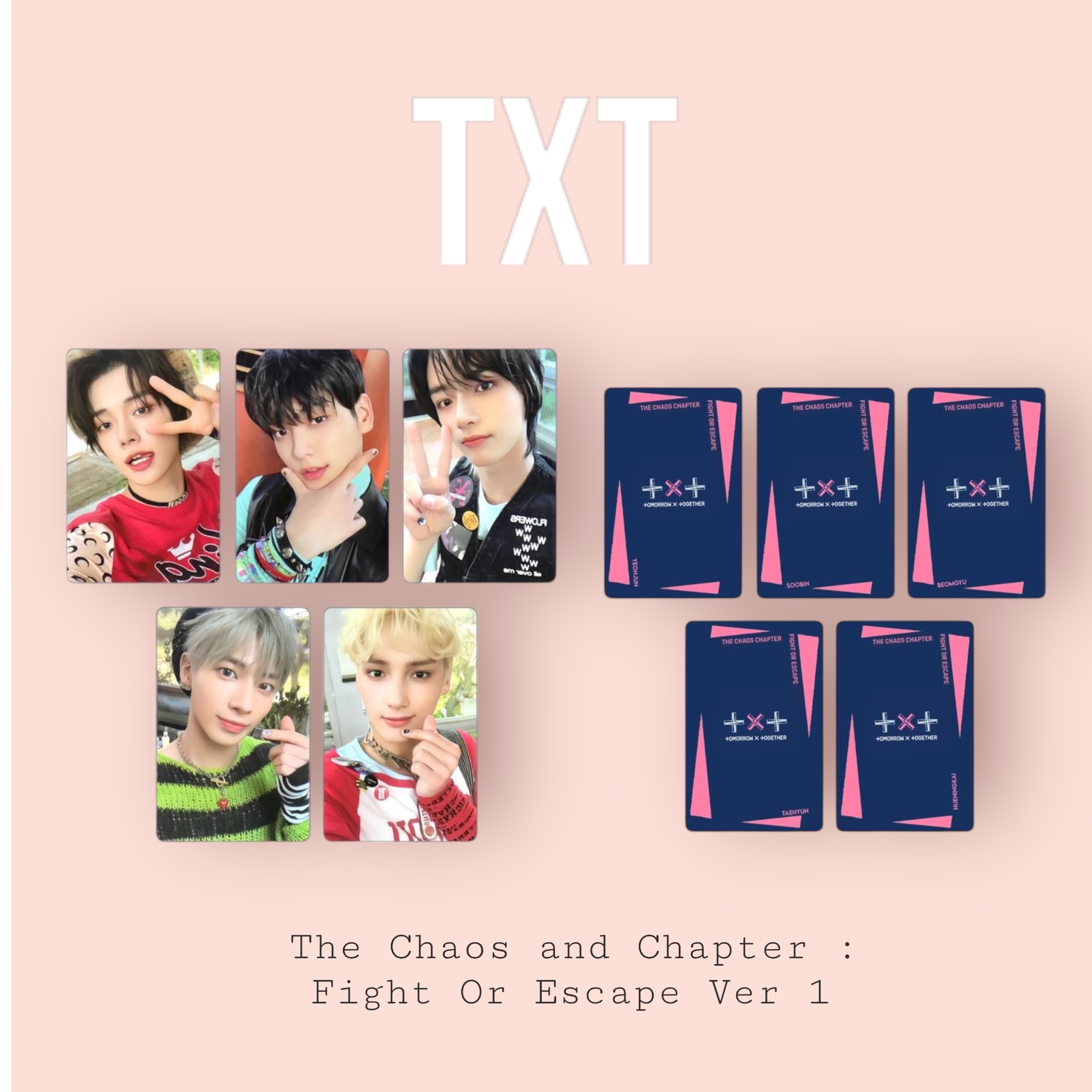 [Replicard] Tomorrow x Together - TCC - Fight or Escape | Lazada PH