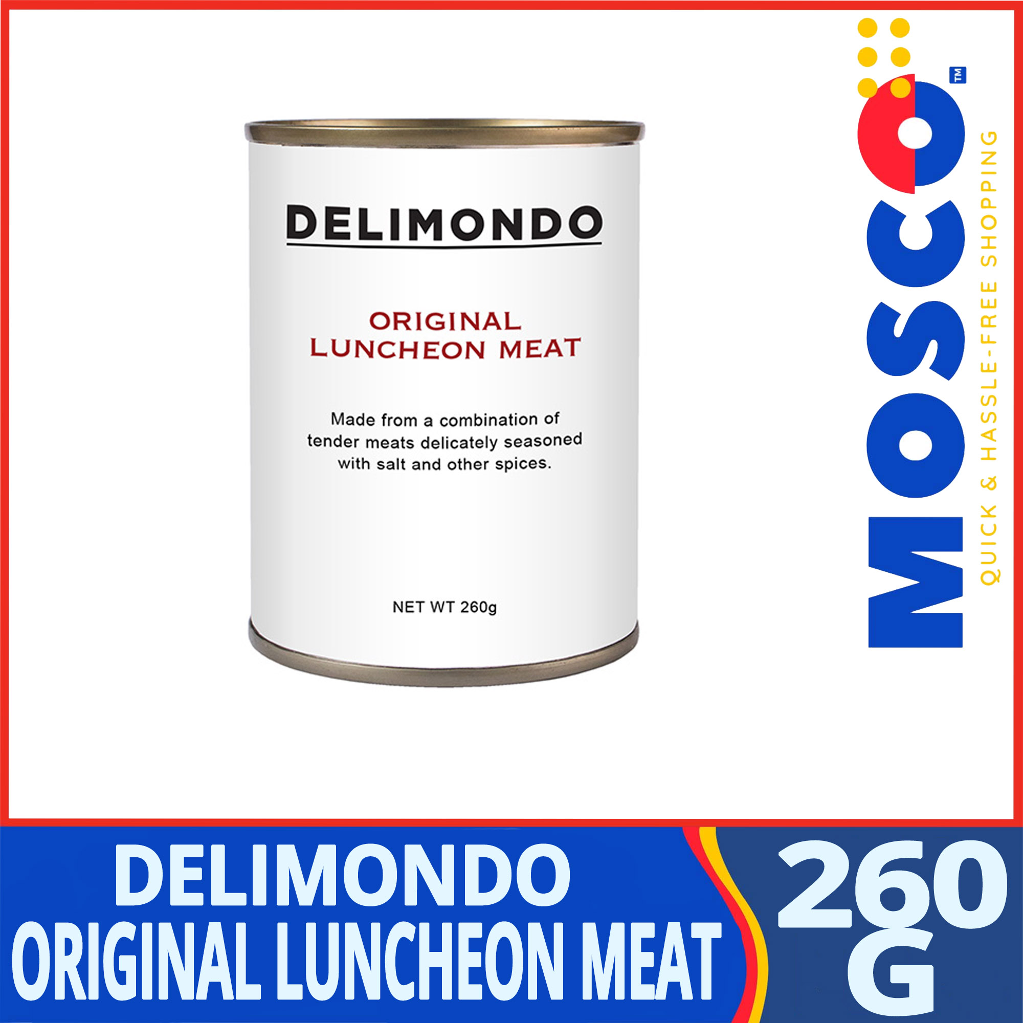 Delimondo Original Luncheon Meat 260g | Lazada PH
