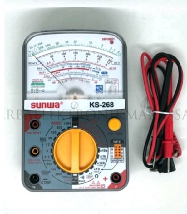 Analog Multi-Tester Sunwa KS-268 Model with battery and fuse protected ...