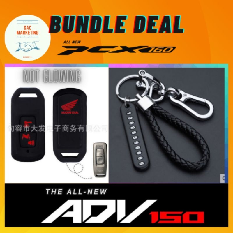 HONDA Pcx 160 Adv 150 Click Remote Silicone Case Cover 2022 Pcx160 Key ...