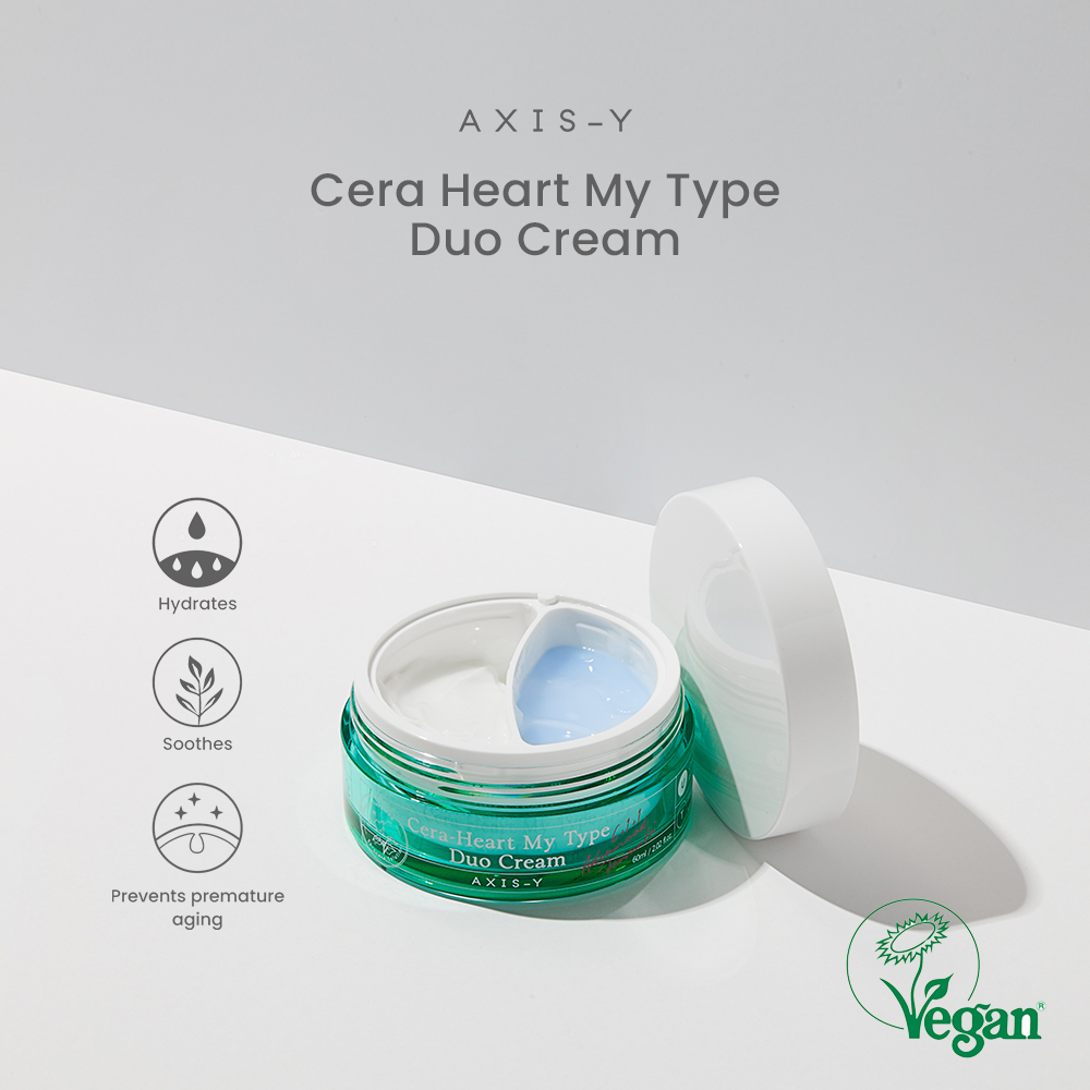 AXIS-Y Cera-Heart My Type Duo Cream 60ml [Skincare, Korean ...